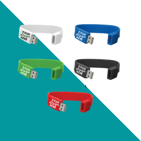 Silicone Wristband USB Flash Drive Online in Dubai UAE